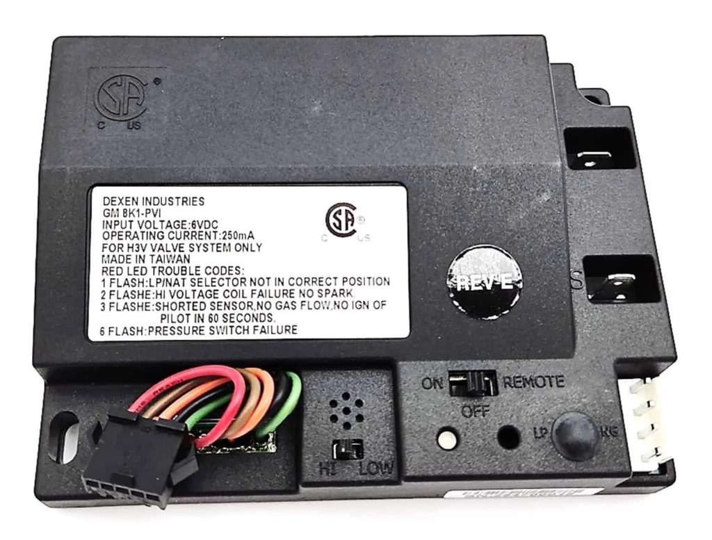Heat N Glo 8K1-PVI Control Module, PH