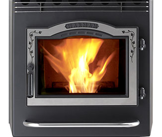 Top of the Line Harman P43 Wood Pellet Stove!!